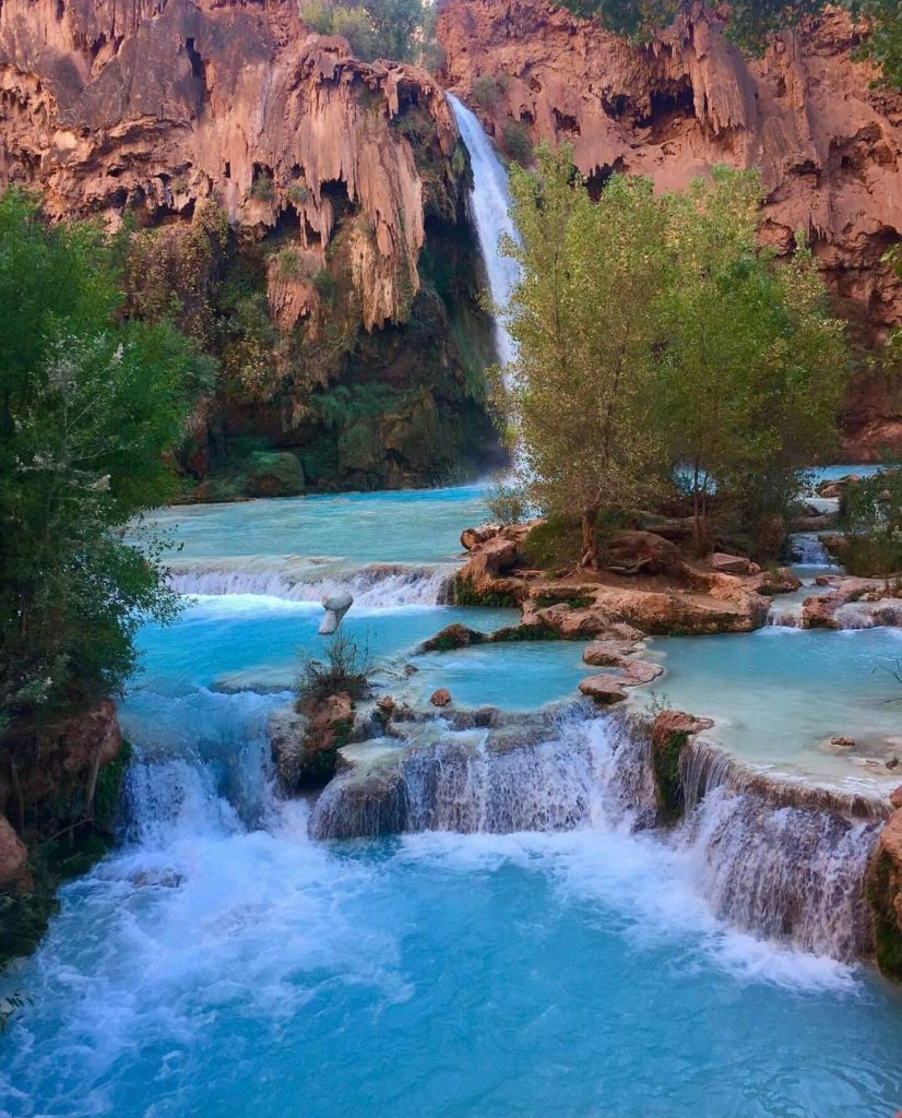 Havasu Falls – Supai, Havasupai Reservation, Arizona, USA – Holiday ...