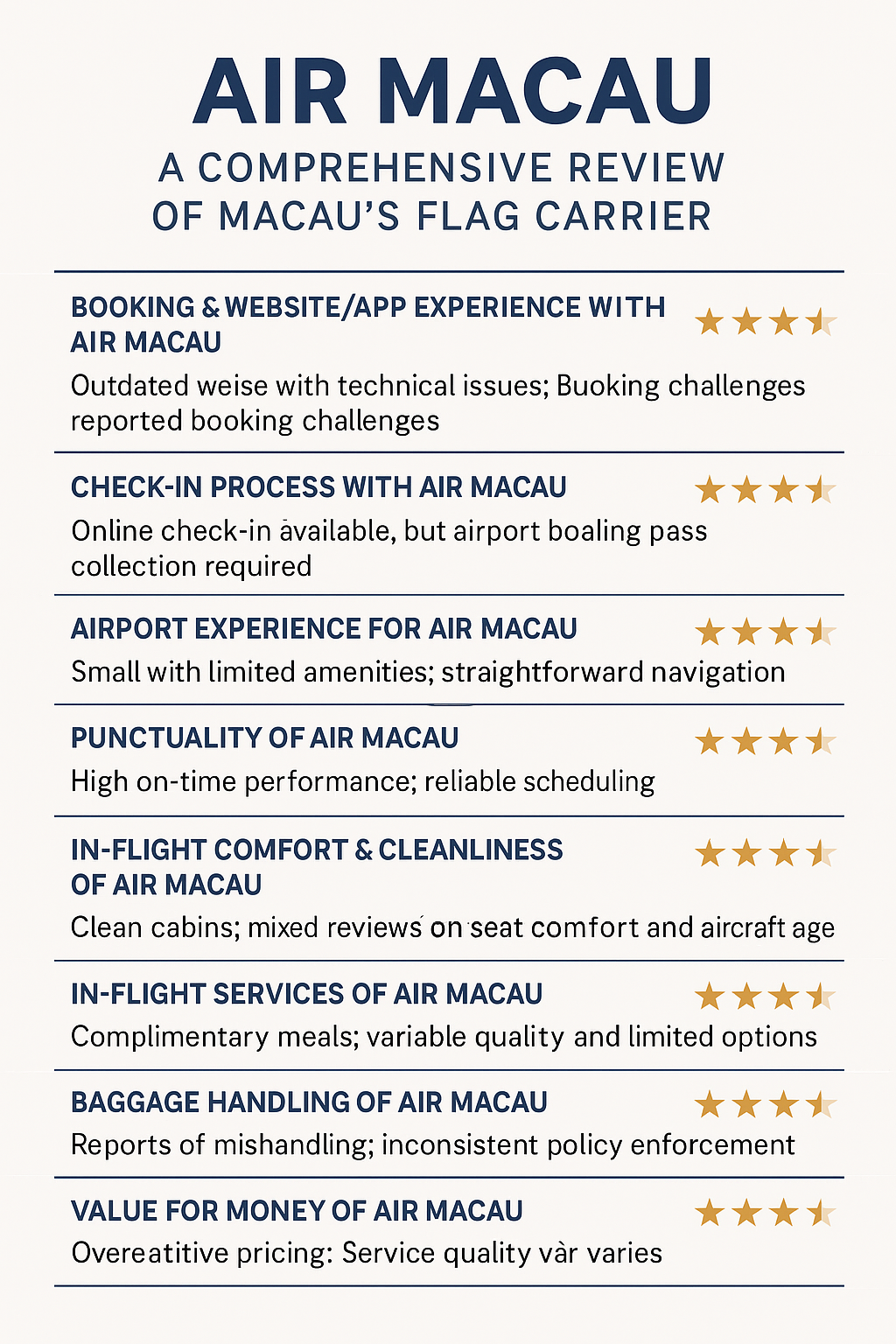 Air Macau: A Comprehensive Review of Macau’s Flag Carrier – Holiday ...