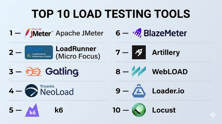 Top 10 Load Testing Tools: Features, Pros, Cons & Comparison – Holiday ...