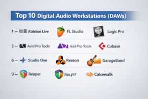 Top 10 Digital Audio Workstations (DAWs): Features, Pros, Cons ...